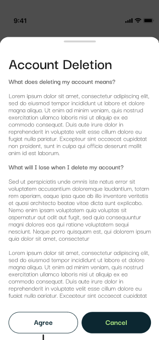 How to do Account Deletion – FLOQ
