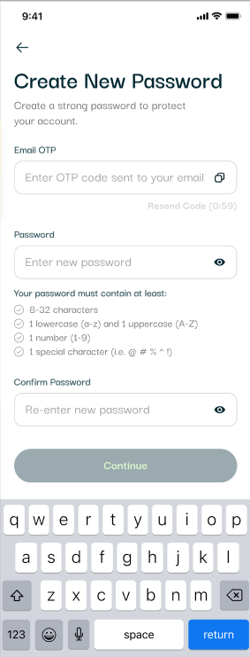 How to Reset/Forget Password – FLOQ